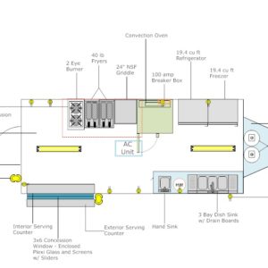 FLOOR LAYOUTS - Advanced Concession Trailers